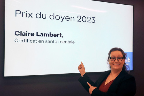 Claire Lambert : une carrière en santé bonifiée avec les programmes de ...